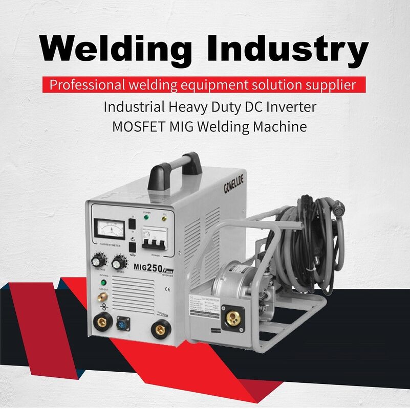 portable inverter technology mig250f mos three phase mig welder with ...