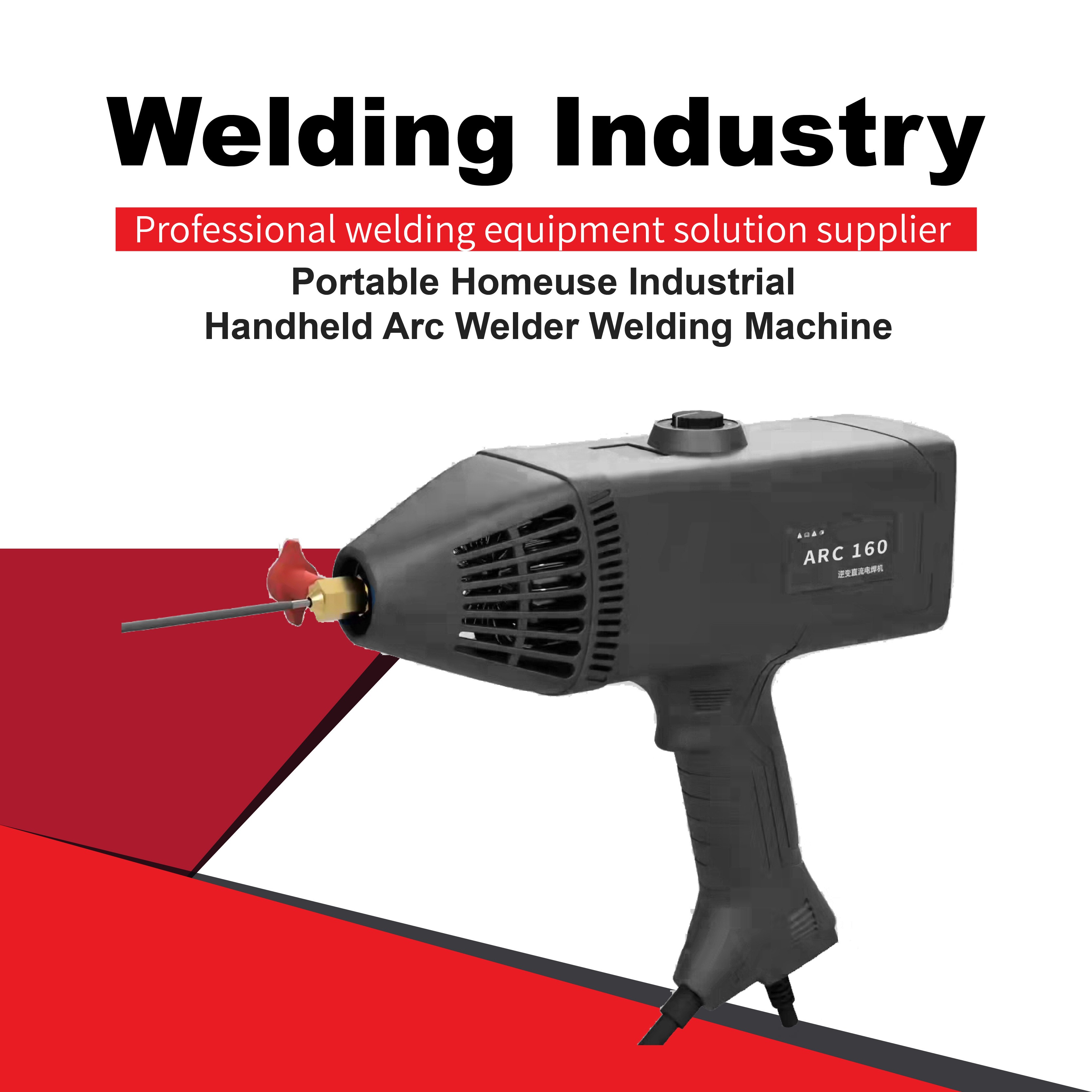 DC Inverter IGBT Mini ARC Welder Homeuse Hand Held Welding Machine High ...